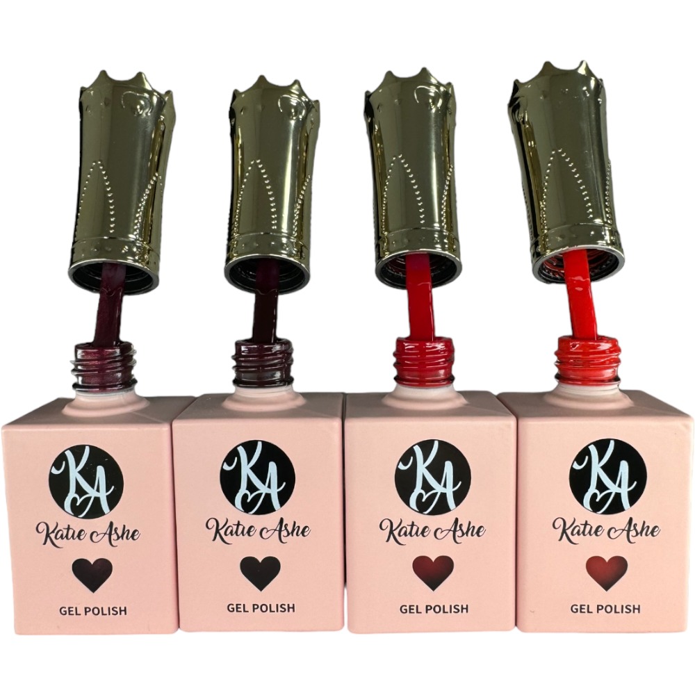 The Katie Ashe Red Collection - Katie Ashe Gel Polish